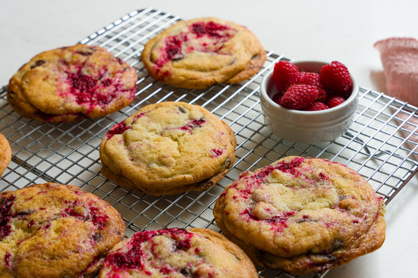 Sourdough Raspberry Chocolate Chip Cookies – Brod & Taylor